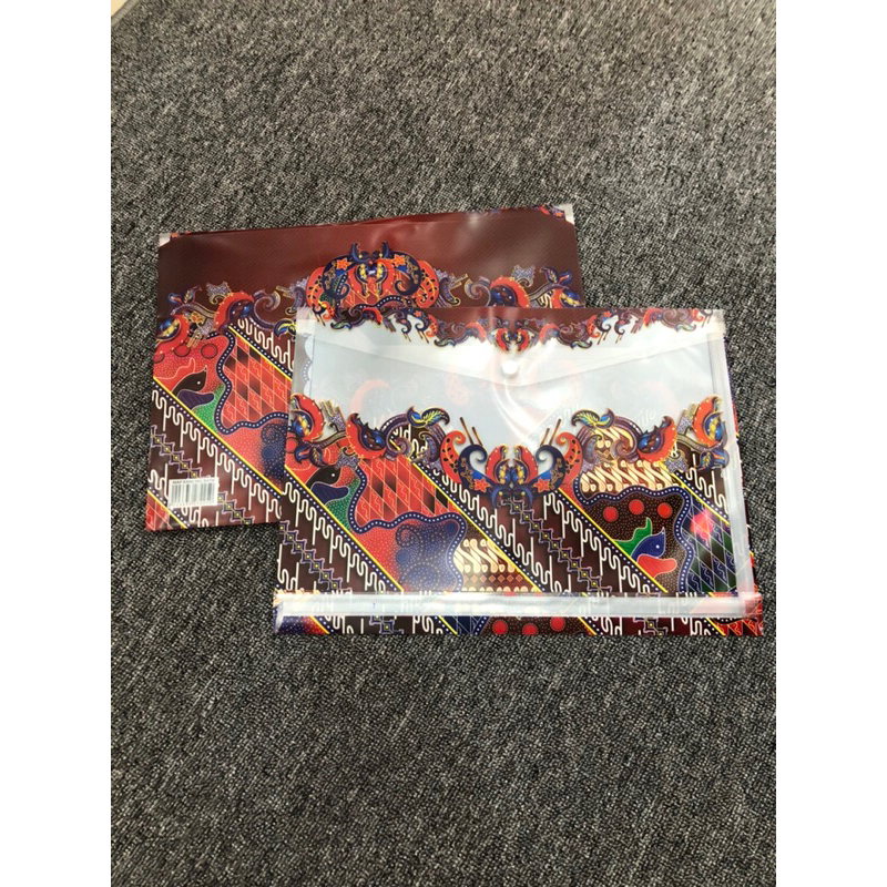 Jual MAP PLASTIK KANCING MOTIF BATIK | Shopee Indonesia
