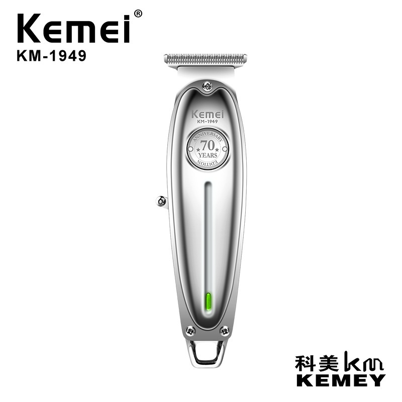 Jual cukur kemei trimmer 1949 usb charge body metal KEMASAN BARU FREE BUBBLE | Shopee Indonesia