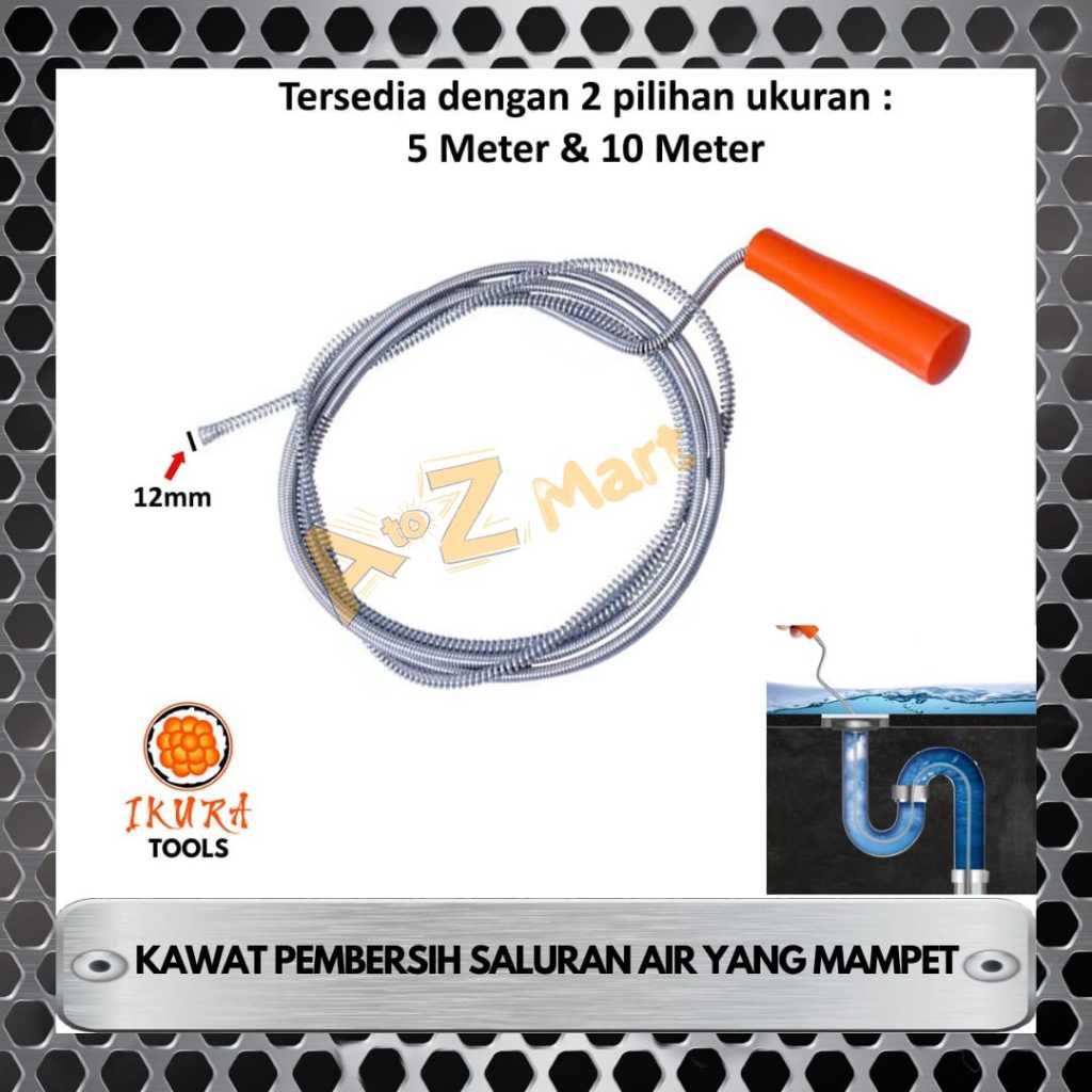 Jual KAWAT SPIRAL ALAT ANTI TERSUMBAT SUMBAT PEMBERSIH SALURAN PIPA ...