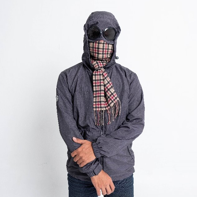 Jual Troublemaker - Goggle Jacket - Blitzkrieg Grey | Shopee Indonesia