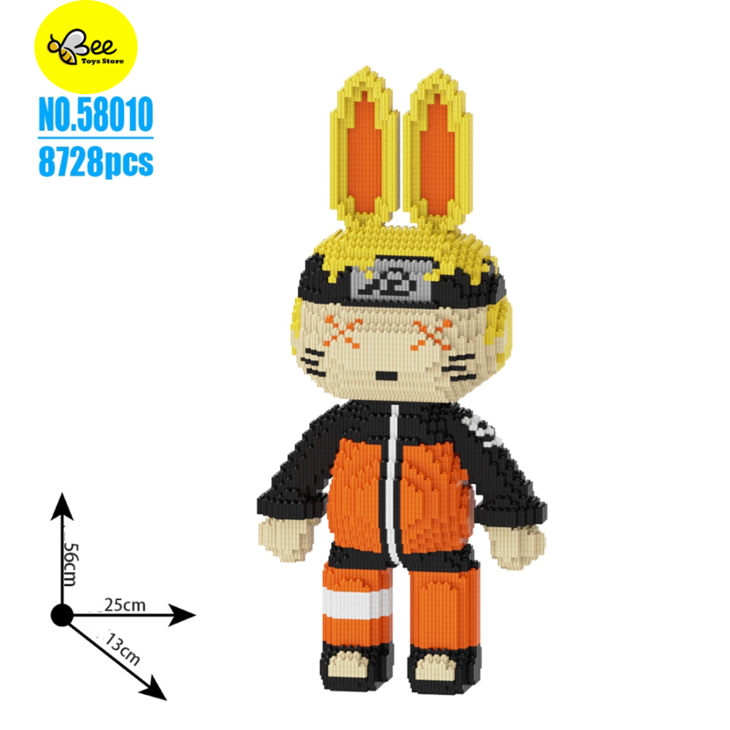 Jual Nano Blocks Big Naruto & Friends Series 3D Model, Mainan Blok ...
