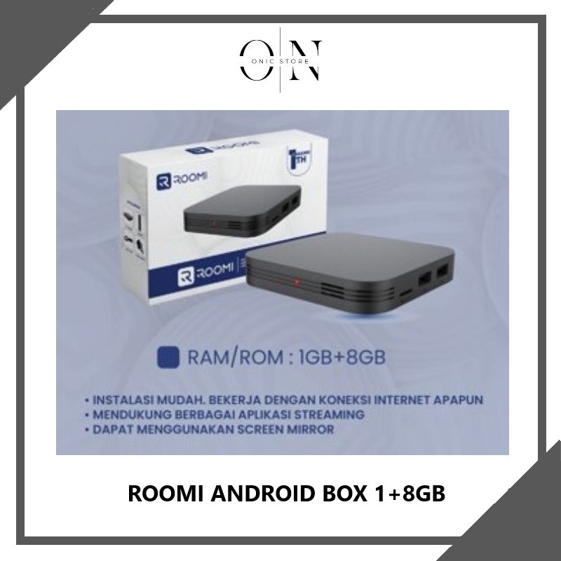 Jual OTT BOX ROOMI - ANDROID TV | Shopee Indonesia