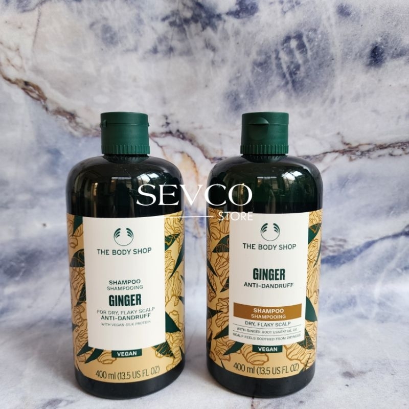 Jual THE BODY SHOP Ginger Shampoo Anti Dandruff 250ml / 400ml | Shopee Indonesia