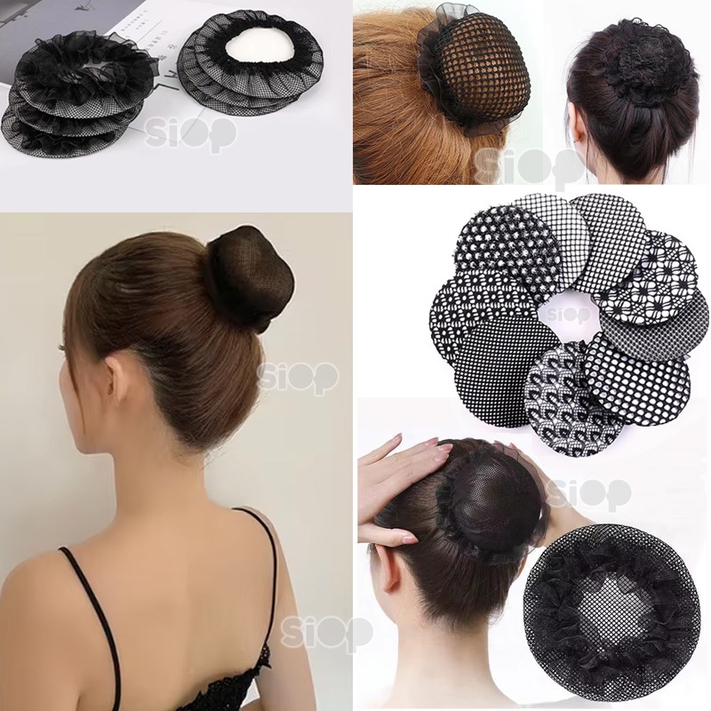Jual N223 Hairnet Jaring Rambut Cepol Harnet Pembungkus Sanggul ...