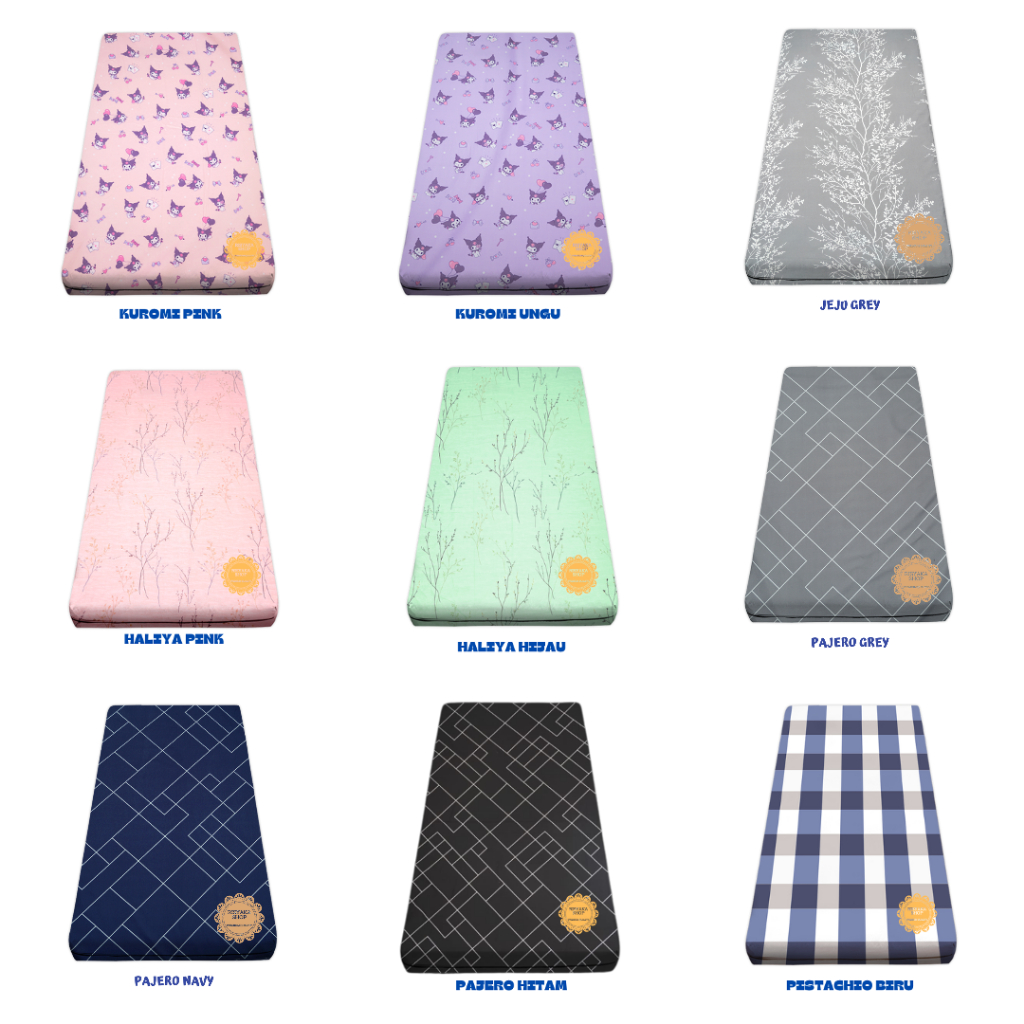 Jual Sarung Kasur Busa Resleting 70x200x10 70x190x15 70x200x15 | Shopee ...