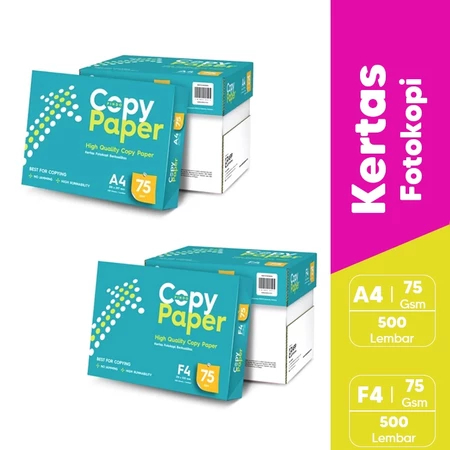 Jual [BISA INSTANT & COD] COPYPAPER / PAPERONE / SIDU / AONE HVS A4 ...