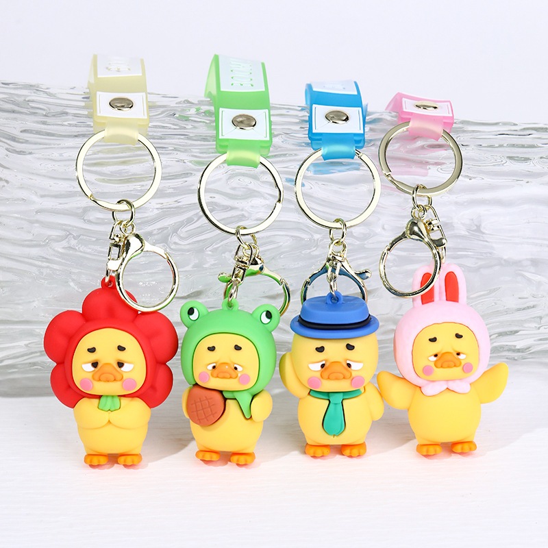 Jual Gantungan Kunci UPSET DUCK Imut Bebek Lucu Gantungan Kunci Tas ...