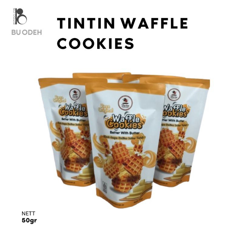 Jual Tintin waffle cookies all varian | Shopee Indonesia