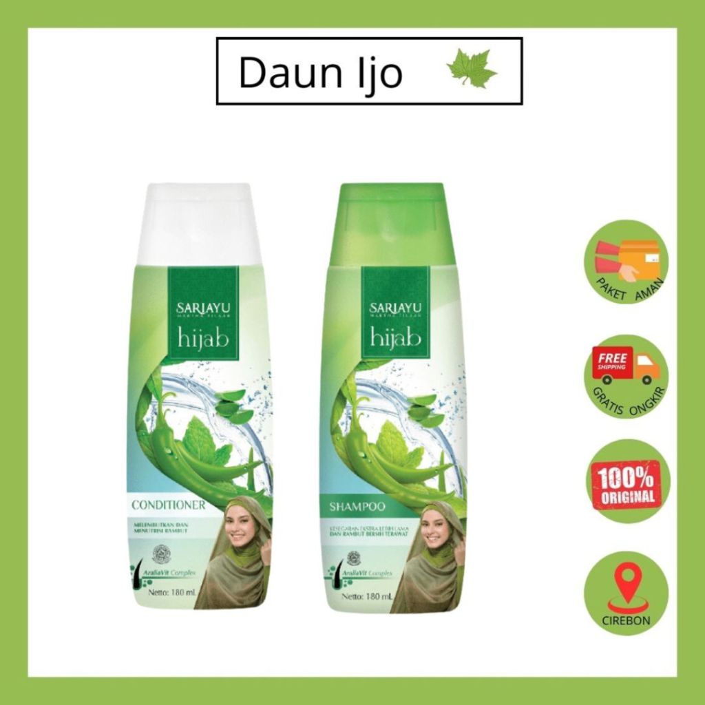 Jual Sariayu Hijab Shampo / Conditioner 180ml | Shopee Indonesia