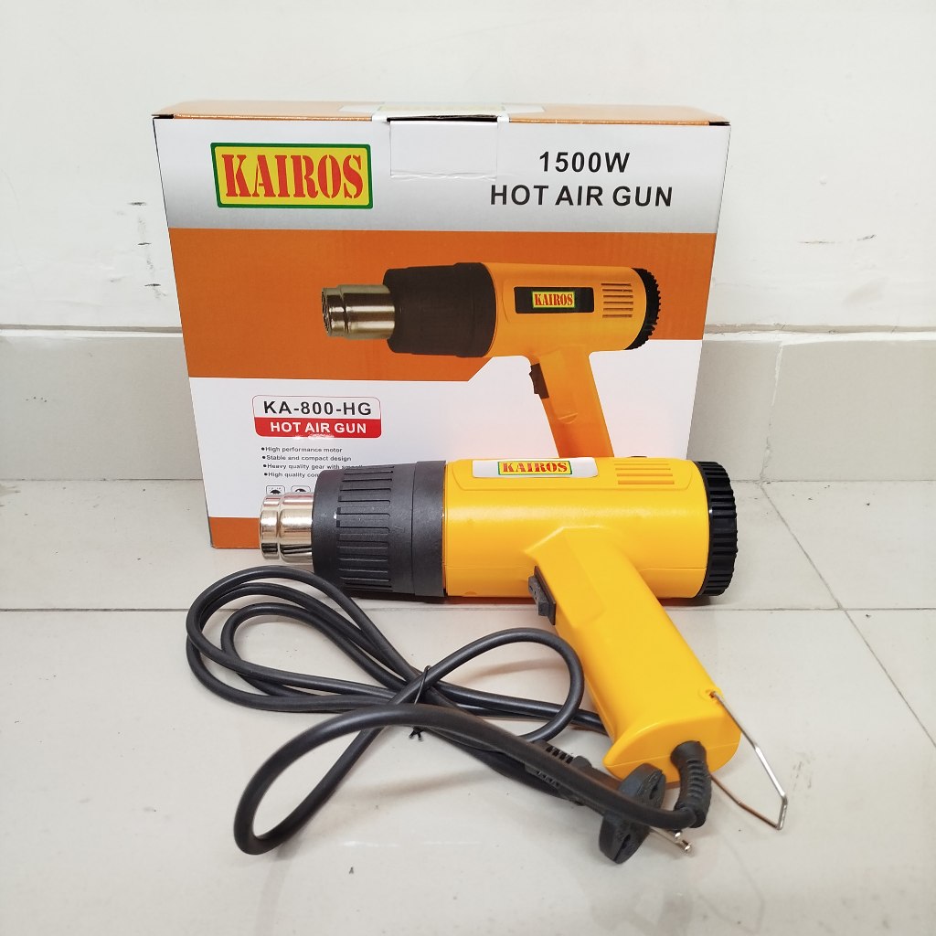 Jual 220V Heat Gun Air Hot Gun Panas Pemanas Segel Sticker Plastik Panas Pistol Angin Panas ...