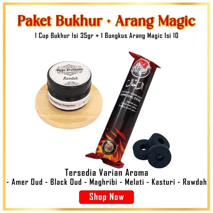 Jual ARANG MAGIC BUKHUR MAGHRIBI ARENG MAGIC Aromaterapi | Shopee Indonesia