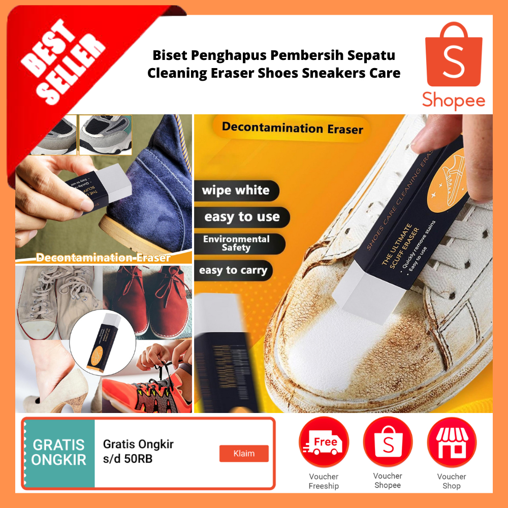 Jual Penghapus Pembersih Sepatu Cleaning Eraser Shoes Sneakers Care ...