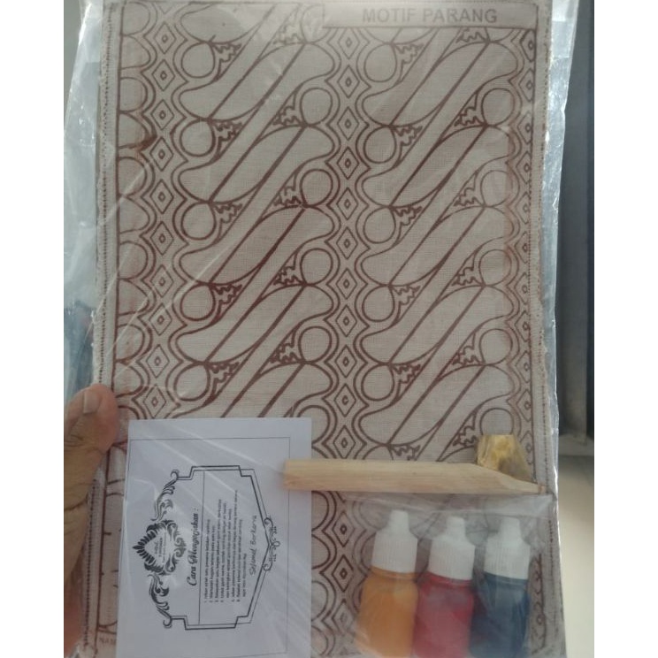 Jual Hadir Hari Ini Alat Batik Canting Paket Belajar Membatik Lengkap ...