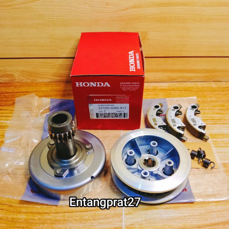 Jual Paket 3 Barang Lonceng Assy Grand + Ganda only + Rumah kopling Honda Supra x lama/Astrea ...