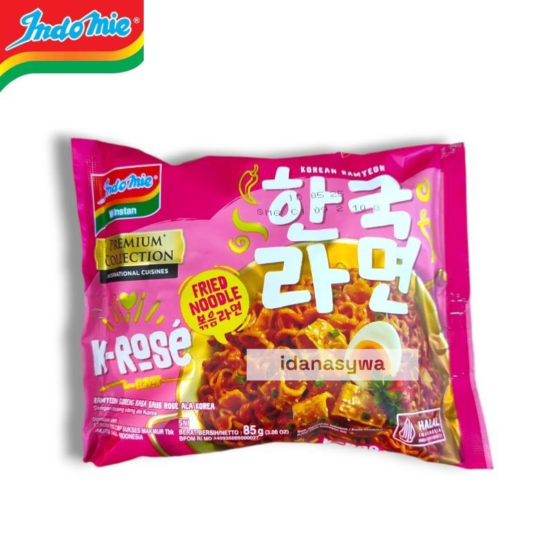 Jual INDOMIE K ROSE - mi goreng saus rose - MIE INSTAN PREMIUM korean ramyeon | Shopee Indonesia