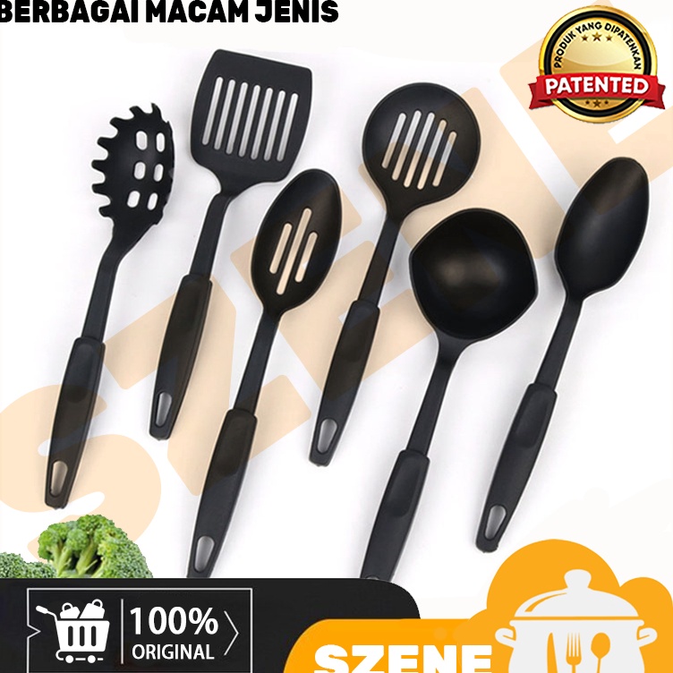 Jual Alat spatula masak dapur peralatan dapur nilon plastik satu potong ...