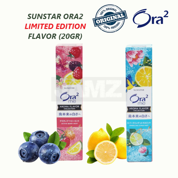 Jual Limited Edition Flavor SUNSTAR Ora2 Me Stain Clear Toothpaste ...