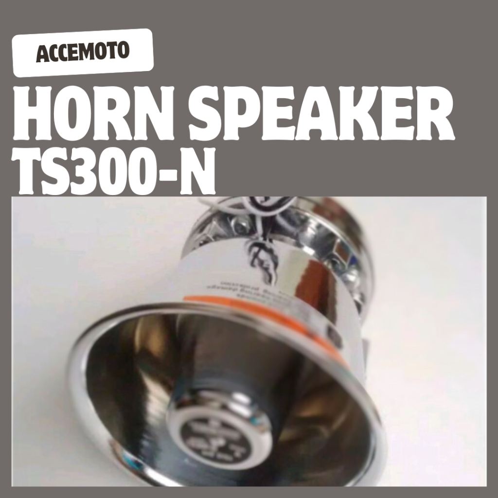 Jual toa sirine patwal bulat chrome TS300N | Shopee Indonesia