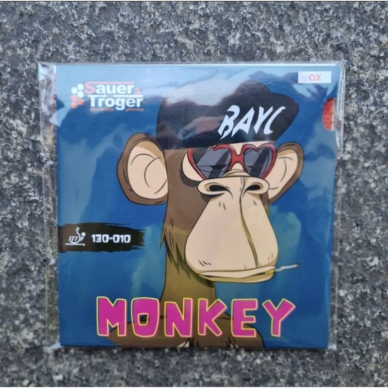 Jual sauer & troger monkey ox bintik panjang karet tenis meja | Shopee ...