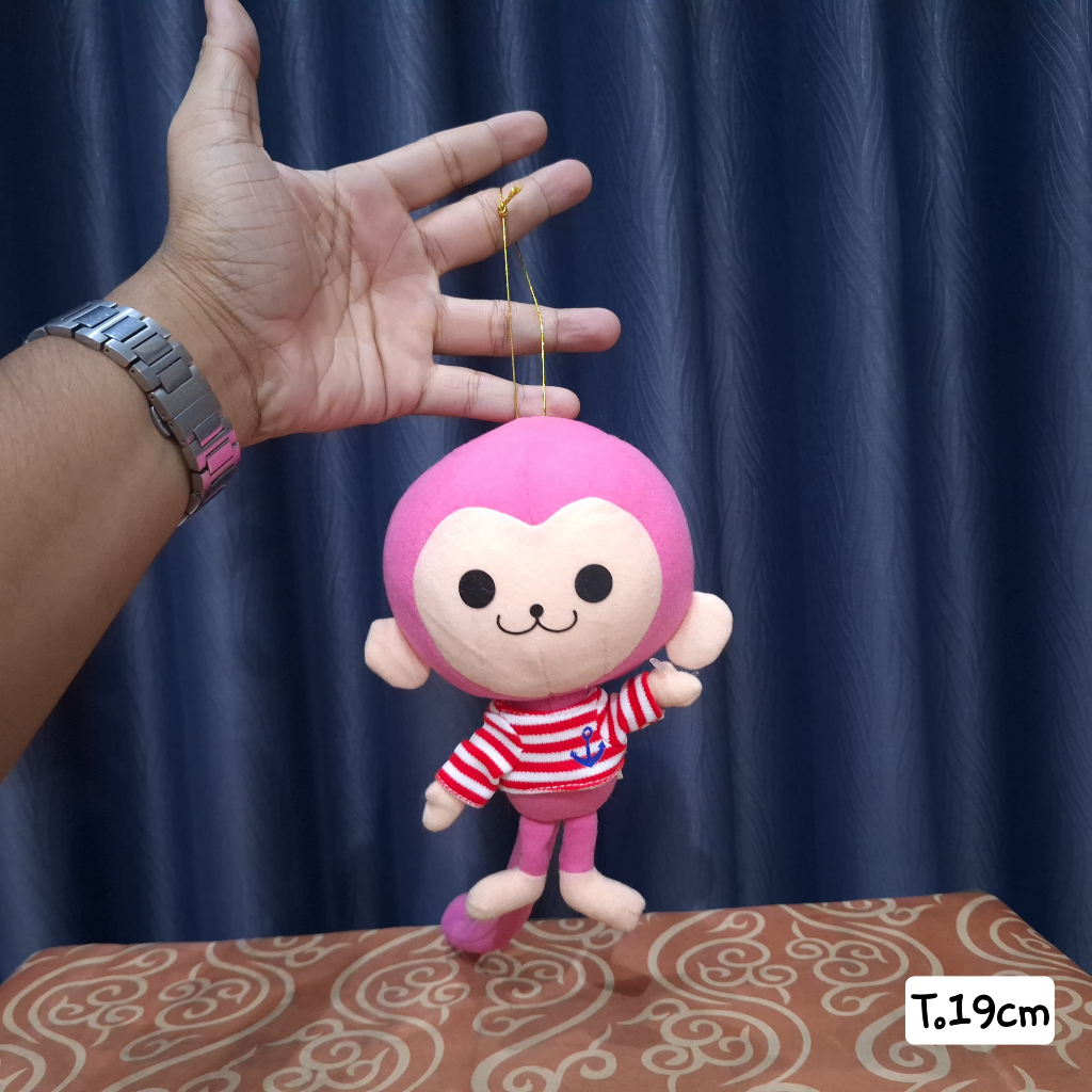 Jual Boneka Monyet Pinky Monkey Pink Liris Kecil Original Sega Cantik Lucu Gantungan | Shopee ...