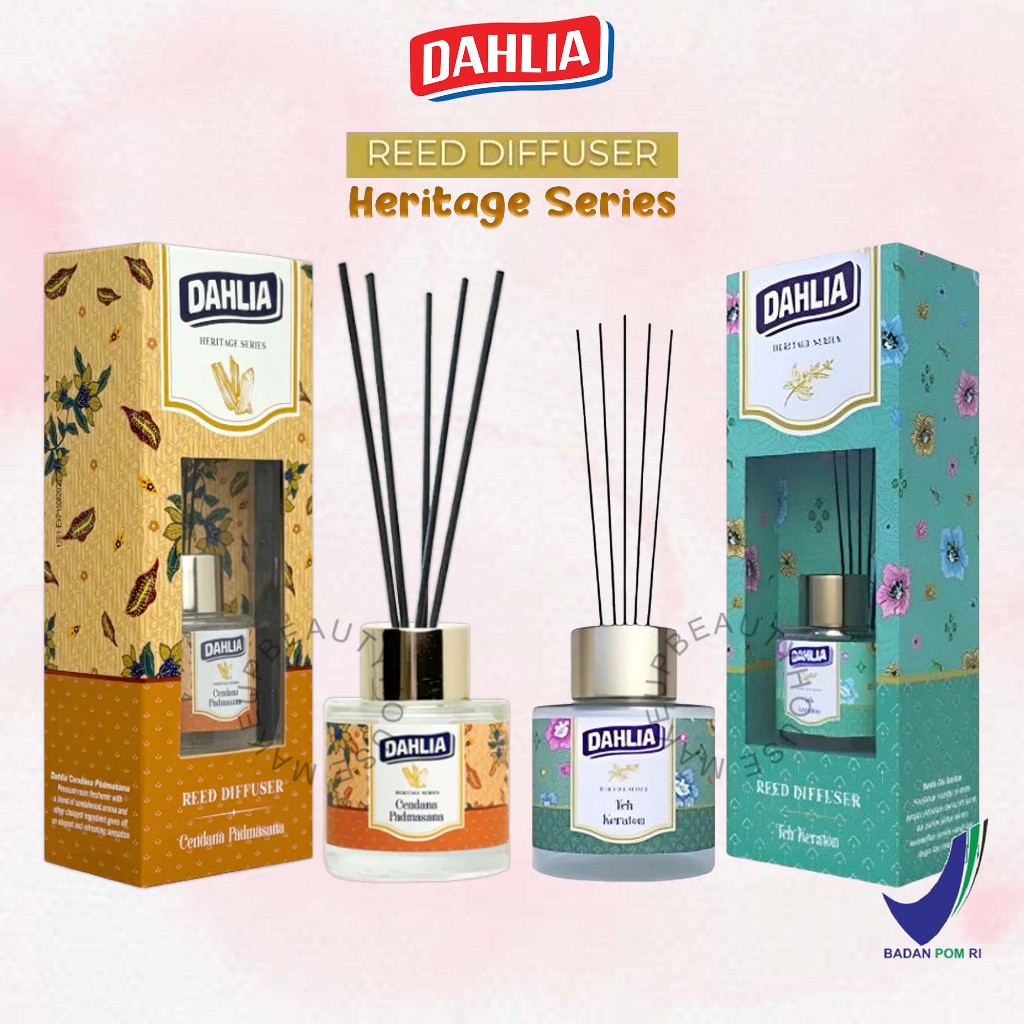 Jual DAHLIA Reed Diffuser Heritage Series Teh Keraton | Cendana ...