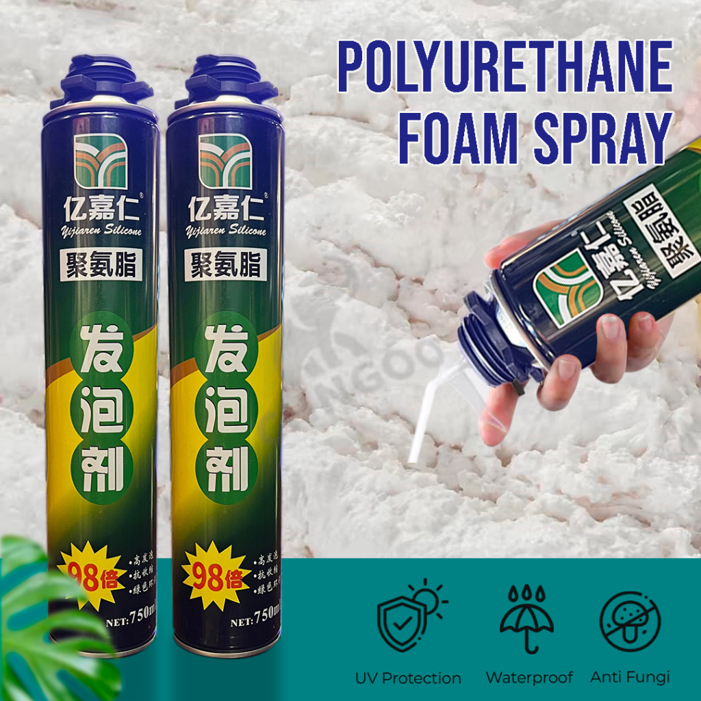 Jual PU Foam / Polyurethane Foam Sealant Spray 750ML Original | Shopee Indonesia