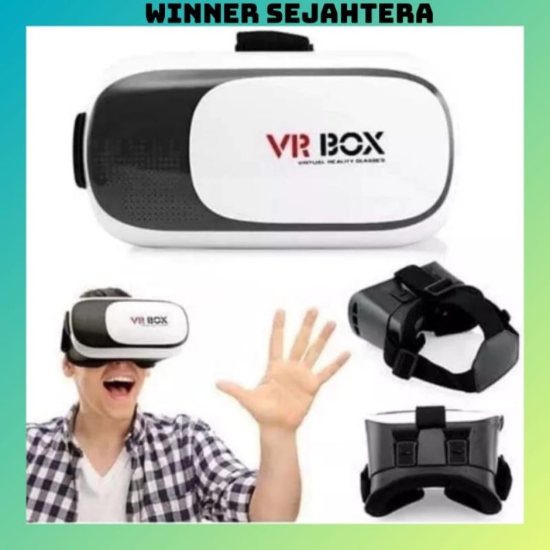 Jual VR BOX jumbo virtual 3D-VIRTUAL REALITY GLASSES Device | Shopee ...