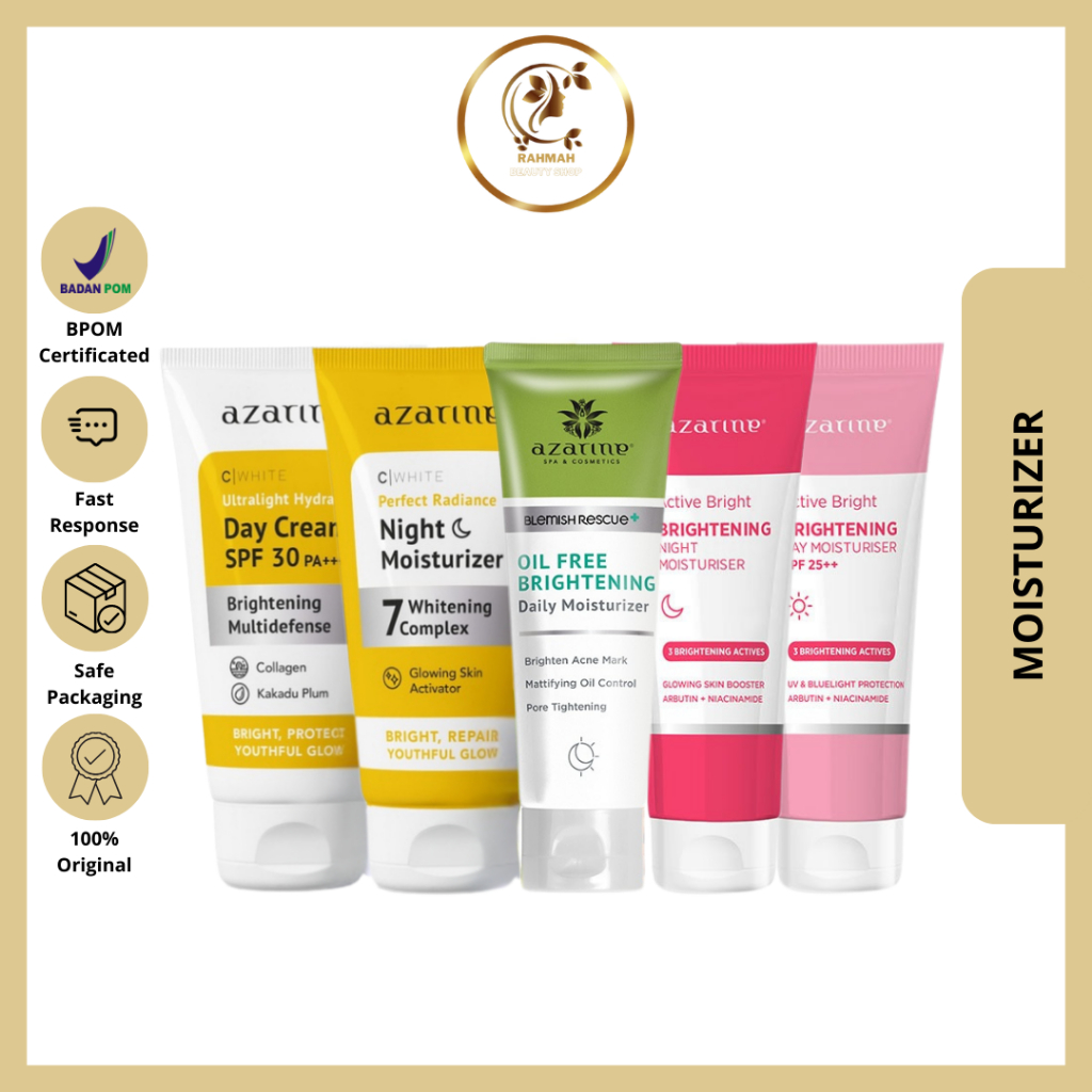 Jual Azarine C White Day Night Cream | Oil Free Brightening Daily ...