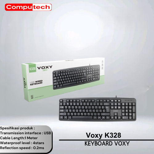 Jual Voxy Keyboard K328 With USB Cable | Shopee Indonesia