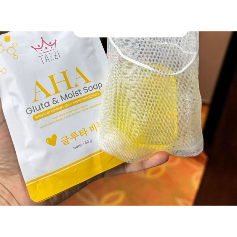 Jual TAZZI | SABUN AHA TAZZI NEW (1pc) SABUN KACANG | Shopee Indonesia