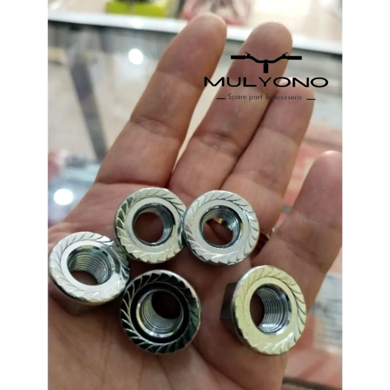 Jual Mur As Belakang Sepeda kunci 15 Taiwan Cp | Shopee Indonesia