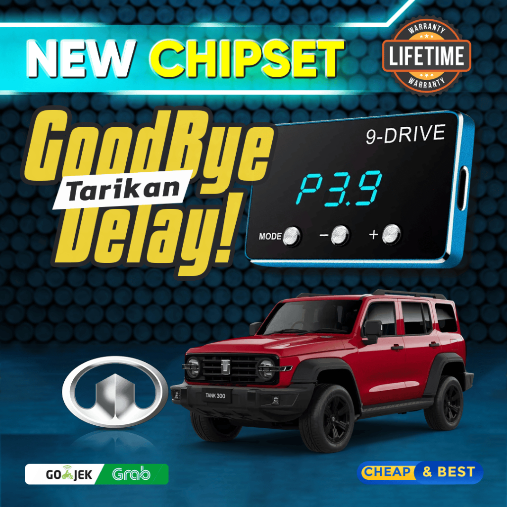 Jual 9 Drive GWM Tank 300 HEV Piggyback Race Chip Throttle Controller ...