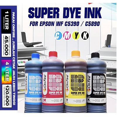 Jual Tinta Onfire BP Dye Epson WF C5390 WF C5890 - Tinta Dye Epson WFC ...