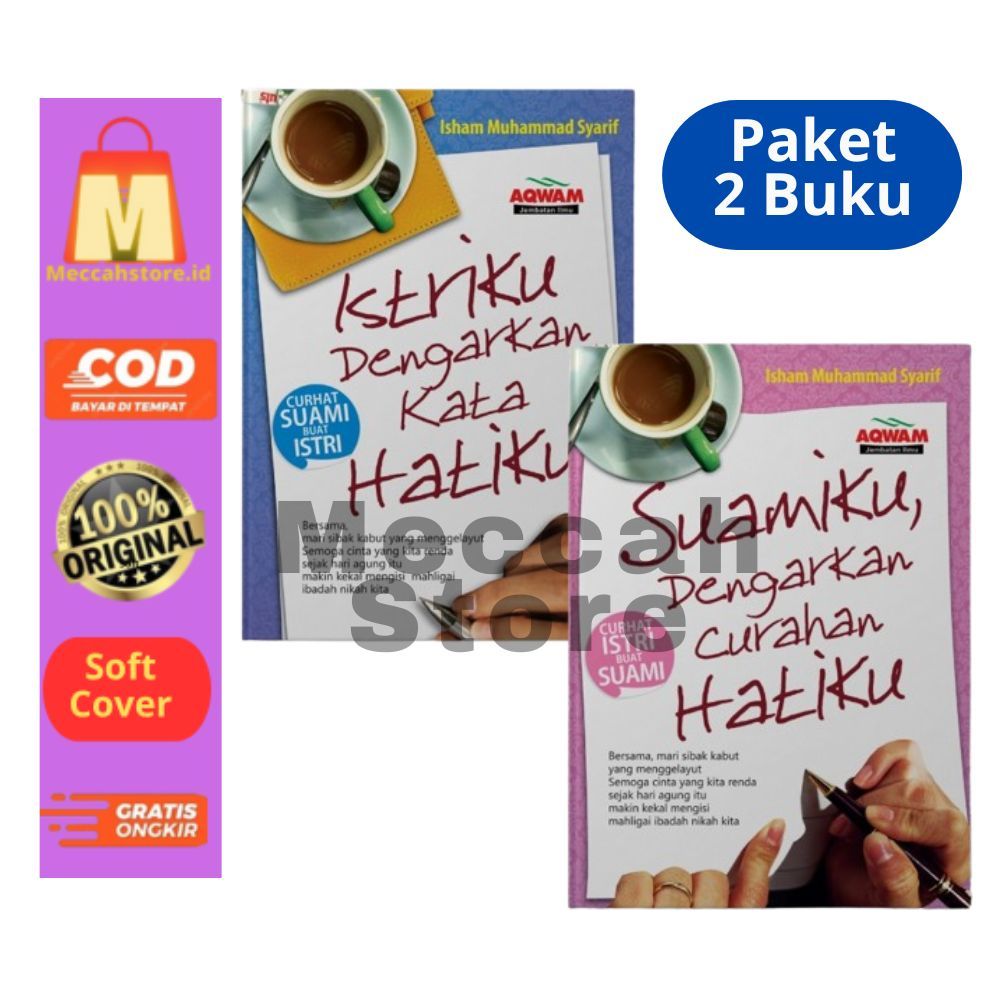 Jual Buku Paket Curhat Suami Istri | Istriku Dengarjkan Kata Hatiku ...