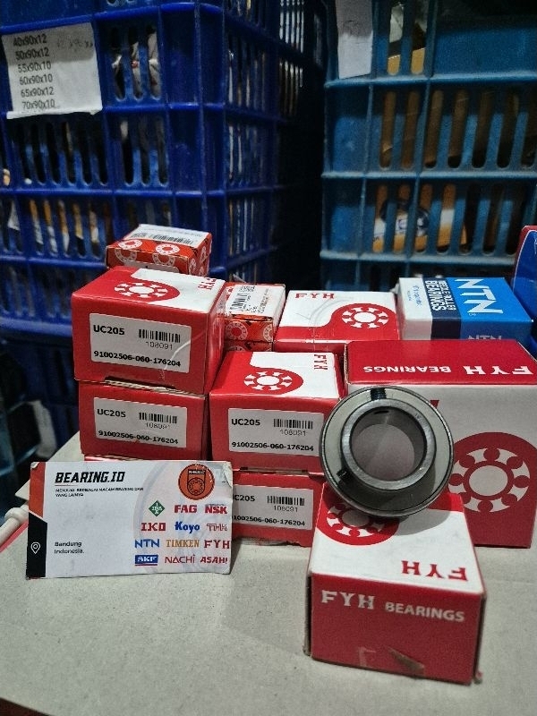 Jual Bearing Insert UC 205 AS 25 MM FYH JAPAN ORIGINAL | Shopee Indonesia