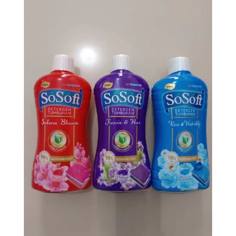 Jual SOSOFT DETERGENT 700ML | Shopee Indonesia