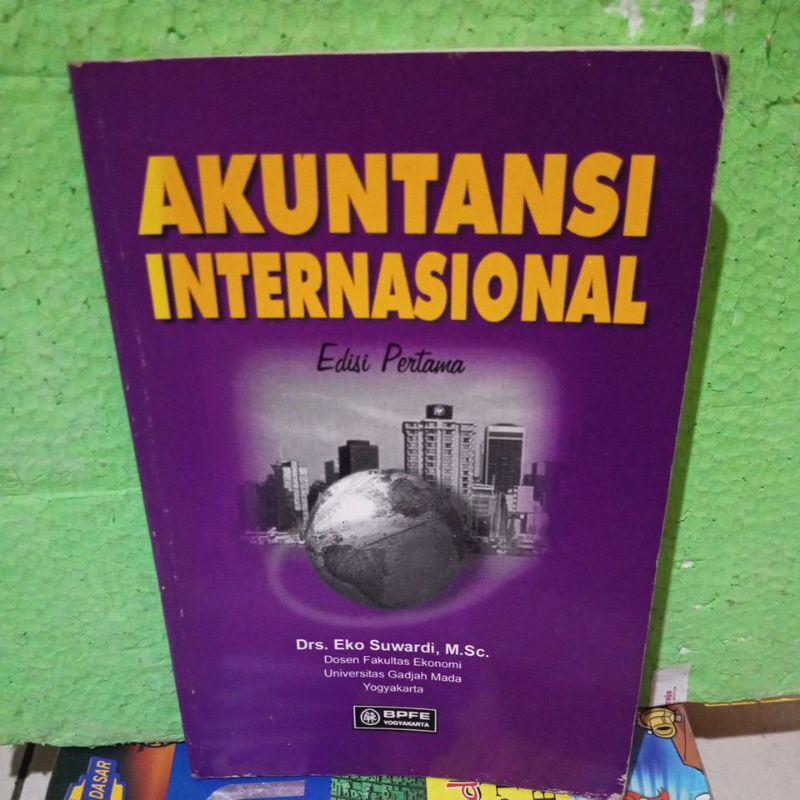 Jual Akuntansi Internasional edisi pertama ( original ) Eko Suwardi ...
