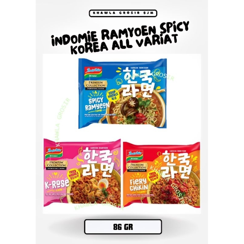 Jual INDOMIE SPICY RAMYOEN JAPANESE RAMEN SERIES PREMIUM COLLECTION ROSE CHIKIN TAKOYAKI TORI ...