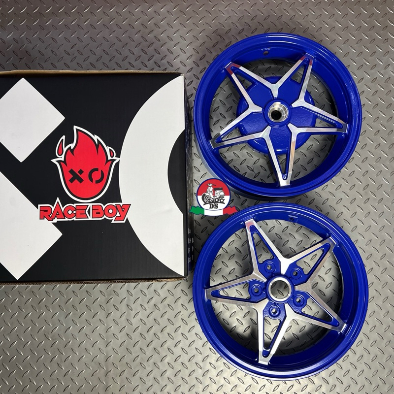 Jual Velg Race Boy Raceboy Five Star Model MK06 Blue Vespa Sprint ...