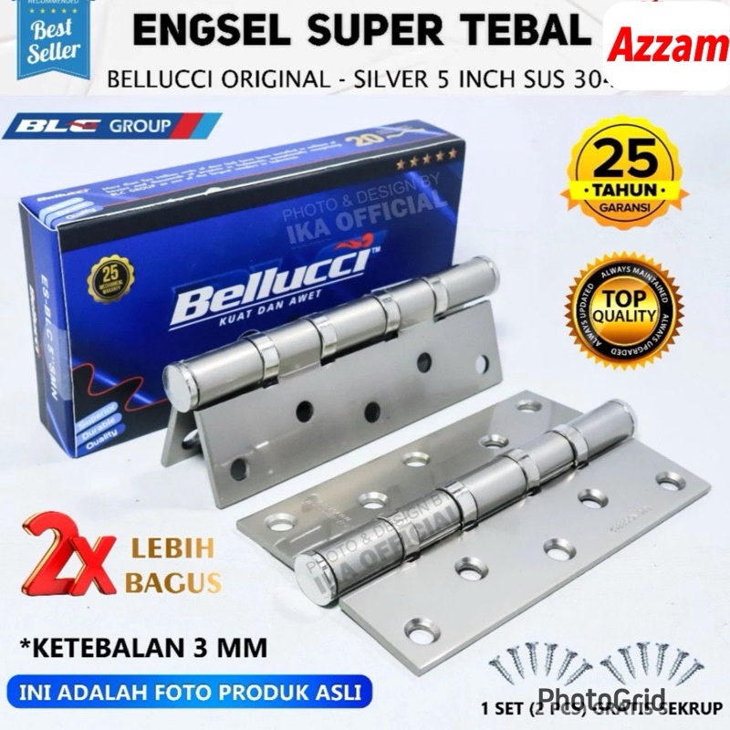 Jual ENGSEL 5 INC STAINLESS 34 engsel kodai stainless tebal 3 mm anti ...