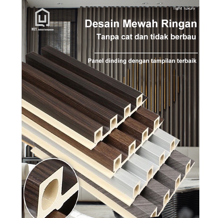 Jual 29CM x 16 CM Hh Hiasan Dinding Wood Panel WPCpanel kayu ...