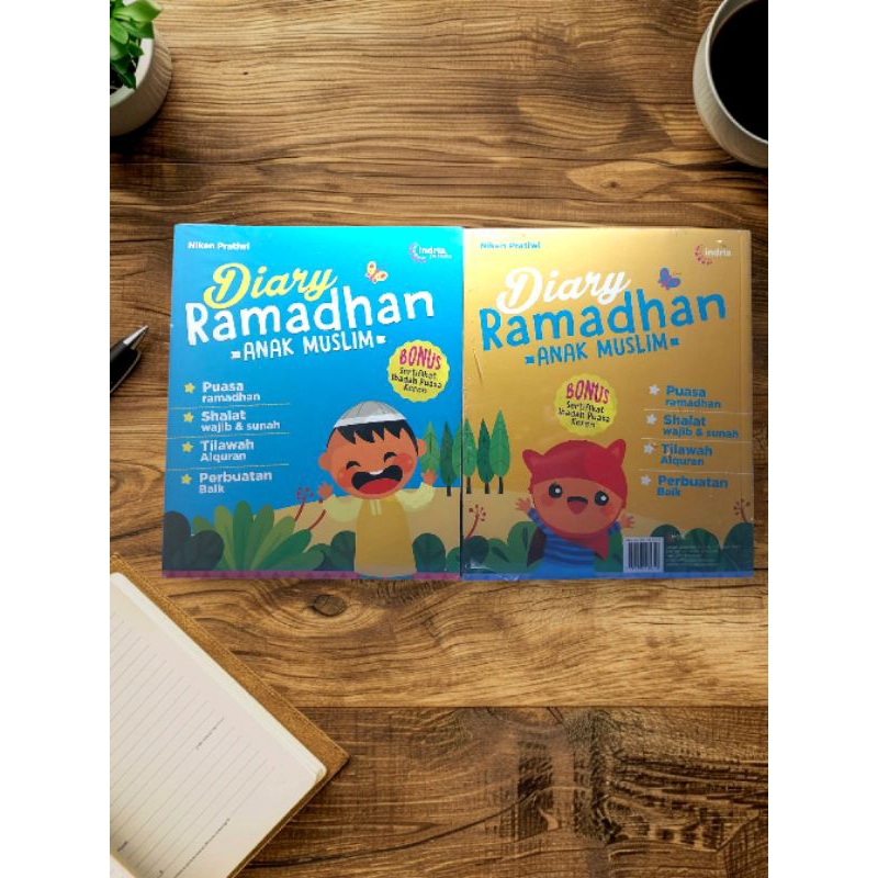 Jual BUKU Diary Ramadhan Anak Muslim | Shopee Indonesia