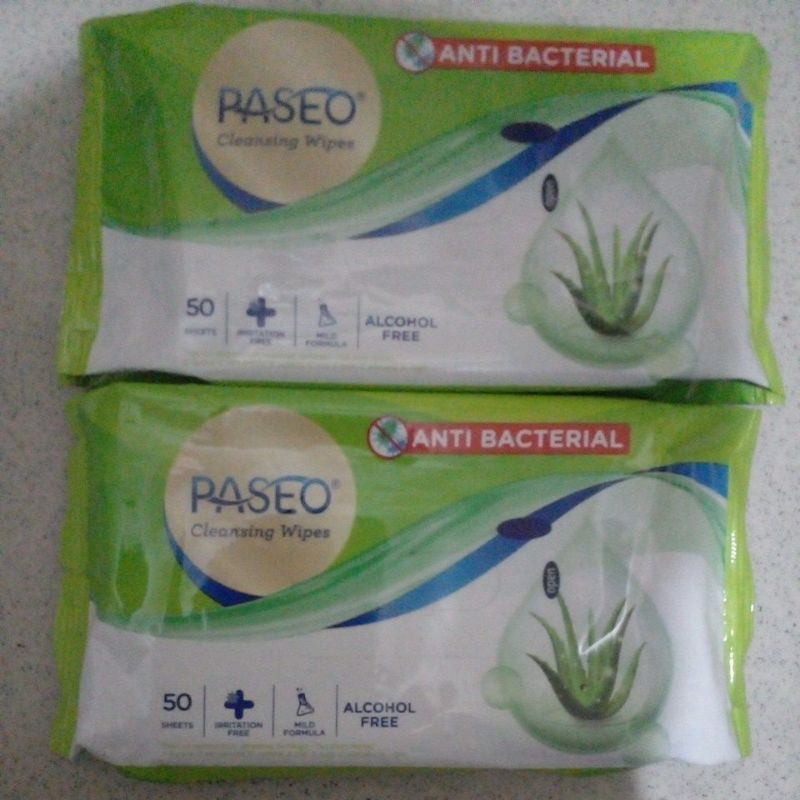 Jual paseo tissue basah anti bacterial 50 sheets | Shopee Indonesia