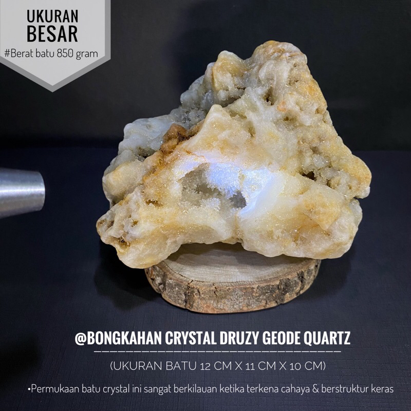 Jual Bongkahan Crystal Geode Quartz Natural L23 atau Batu Kristal Alam ...
