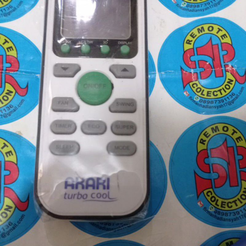 Jual Remote ac akari original | Shopee Indonesia