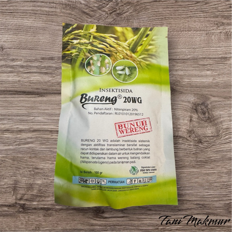 Jual INSEKTISIDA BURENG 20WG 100GR WERENG DAN KUTU KEBUL | Shopee Indonesia