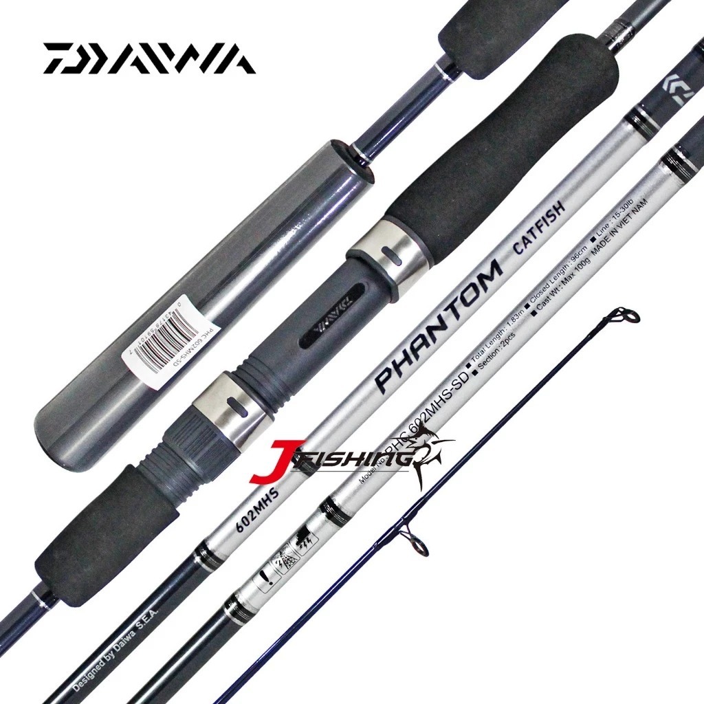 Jual Joran DAIWA PHANTOM CATFISH | Spinning | Casting | Light Popping | Resmi | Shopee Indonesia