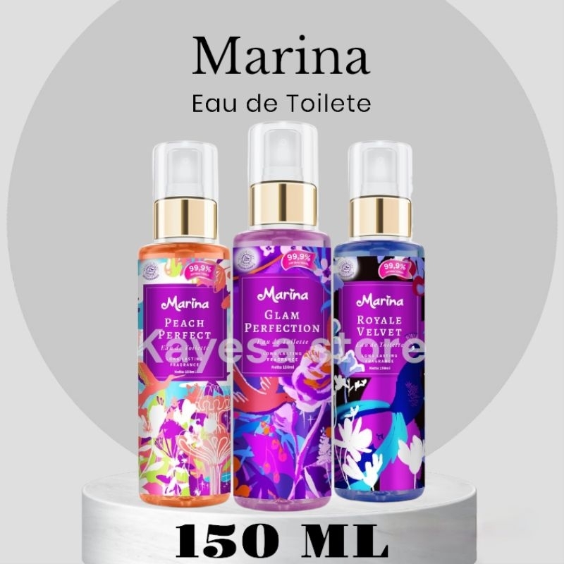 Jual Marina Parfum Body Mist Eau de Toilette 150ml | Shopee Indonesia