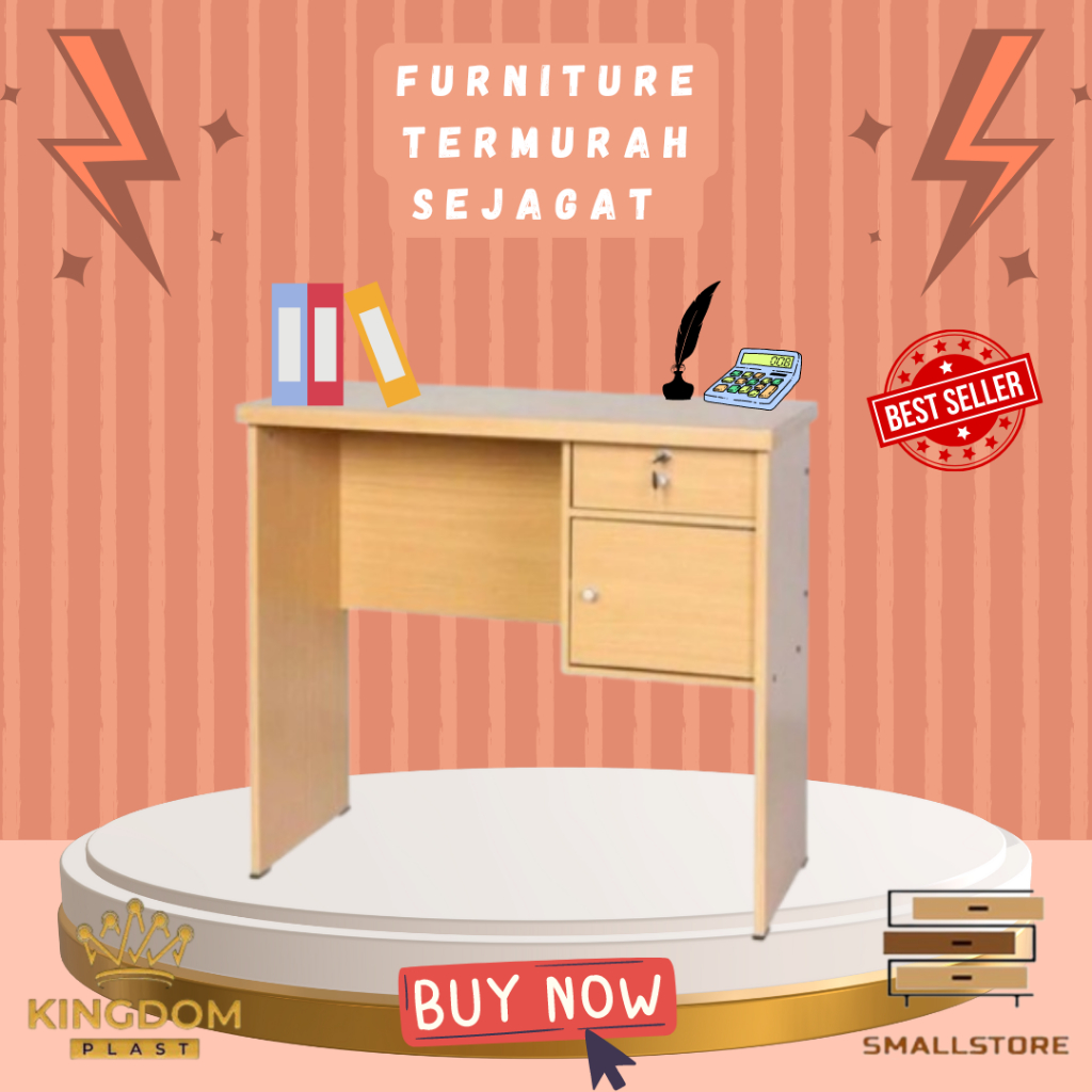 Jual Kingdom Panel Meja Kantor / Meja Kios / Belajar / Serbaguna ...