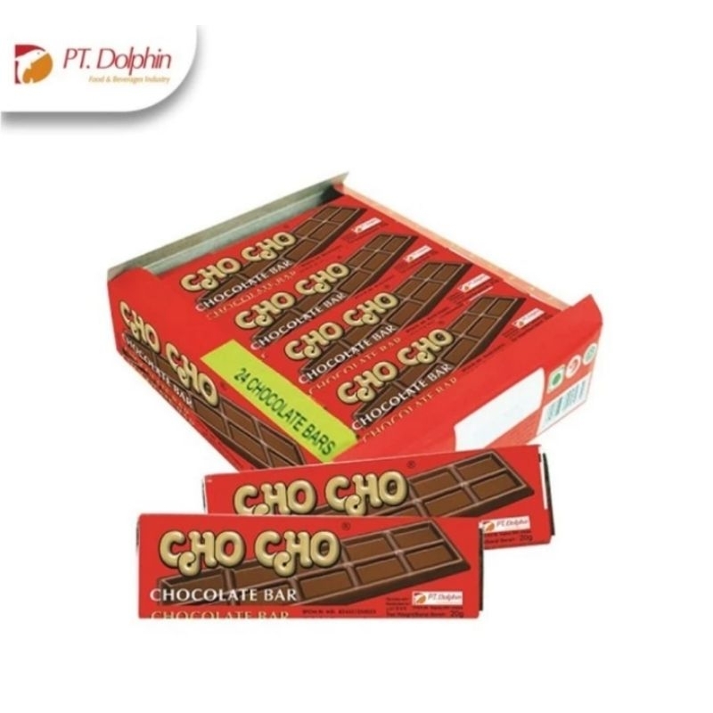 Jual CHO CHO MILK CHOCOLATE BAR 1 BOX (24 PC) | Shopee Indonesia